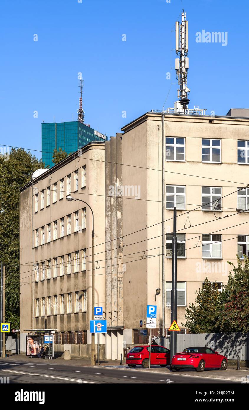 Bâtiment de l'ancien siège social de SS au 5, rue Stawki, près du ...
