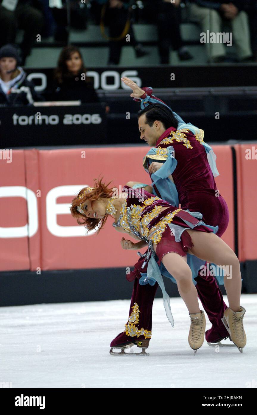 Turin Italie 2006-02-20: Turin Jeux Olympiques d'hiver 2006, patinoire ...
