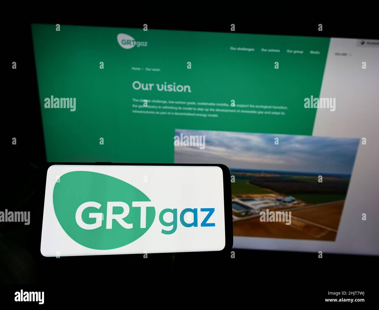 Grtgaz sa Banque de photographies et d’images à haute résolution - Alamy