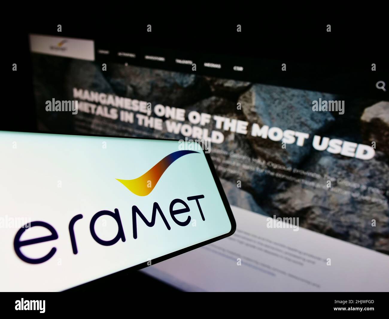 Eramet sa Banque de photographies et d’images à haute résolution - Alamy