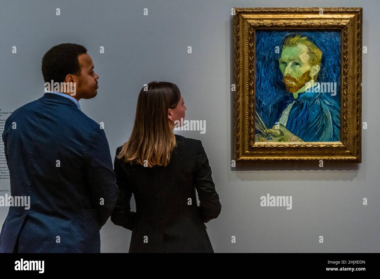 Londres, Royaume-Uni.1st févr. 2022.Autoportrait 1889 - autoportraits ...