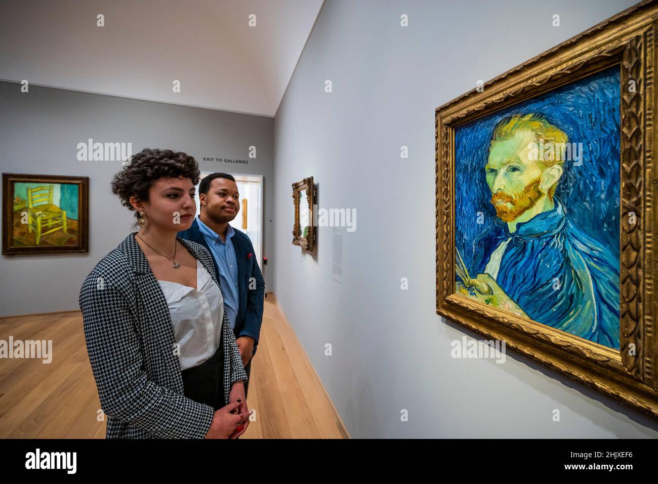 Londres, Royaume-Uni.1st févr. 2022.Autoportrait 1889 - autoportraits ...