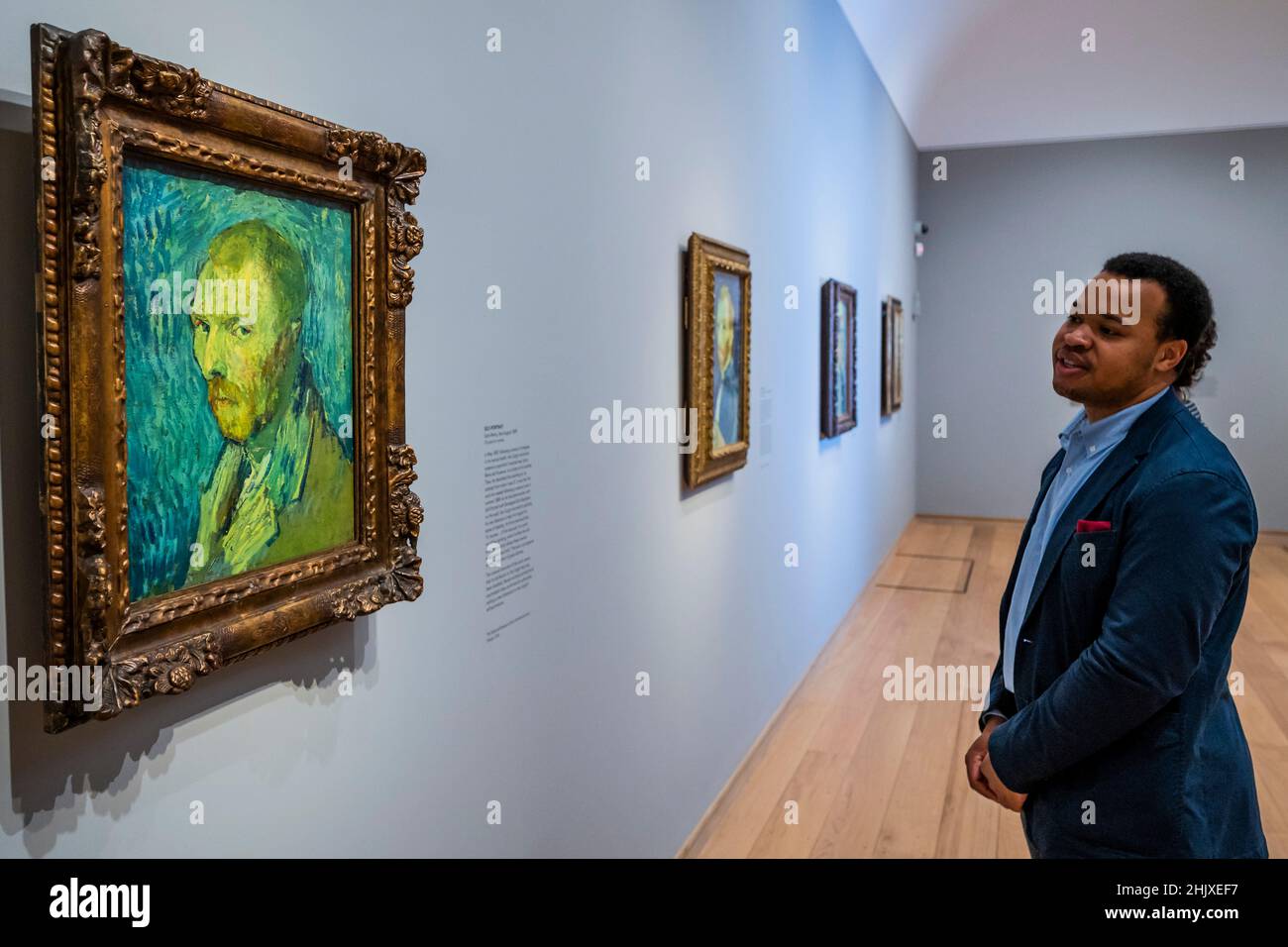 Londres, Royaume-Uni.1st févr. 2022.Autoportrait 1889 - autoportraits ...