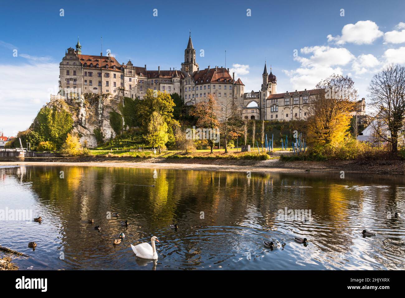 Château de Sigmaringen, Parc naturel du Haut-Danube, Alb souabe, Bade ...