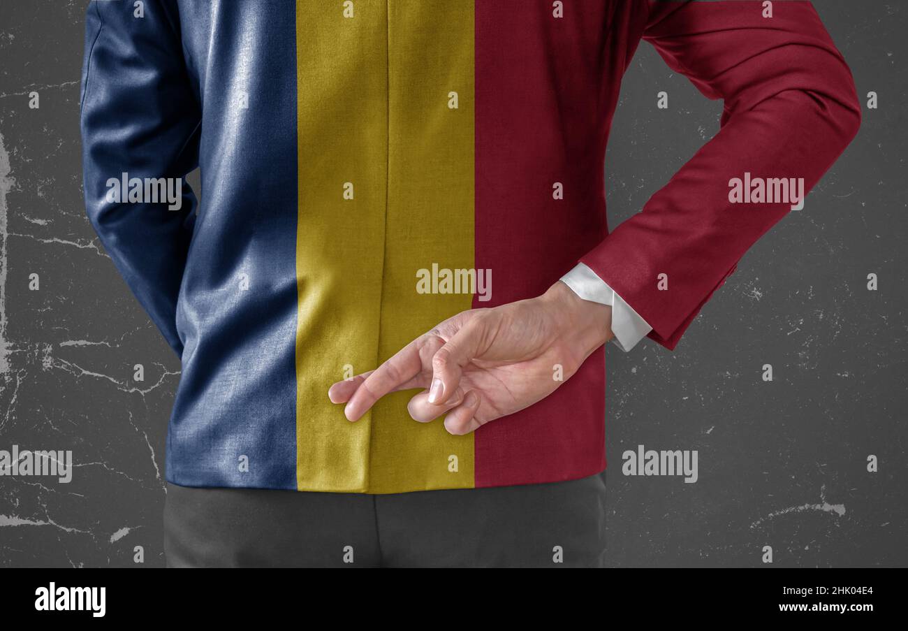 Drapeau tchadien Banque de photographies et d’images à haute résolution ...