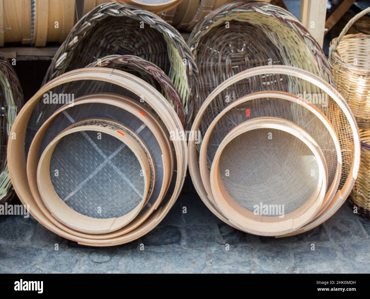 Tamis ancien Banque de photographies et d’images à haute résolution - Alamy