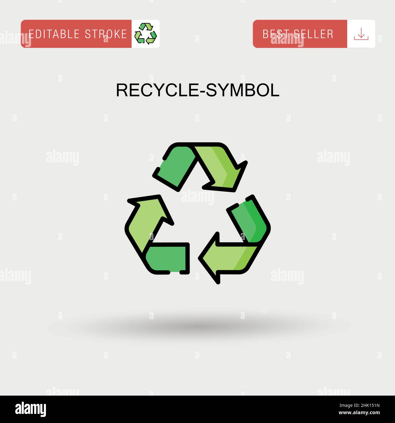 Recycling symbol recycling symbol recycling logo recycling logo Banque ...