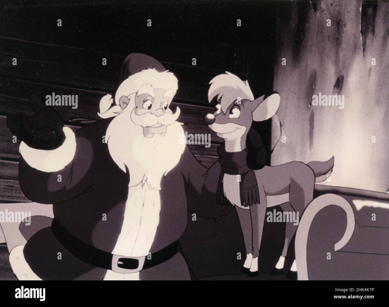 Rudolph le renne au nez rouge Banque de photographies et d’images à ...