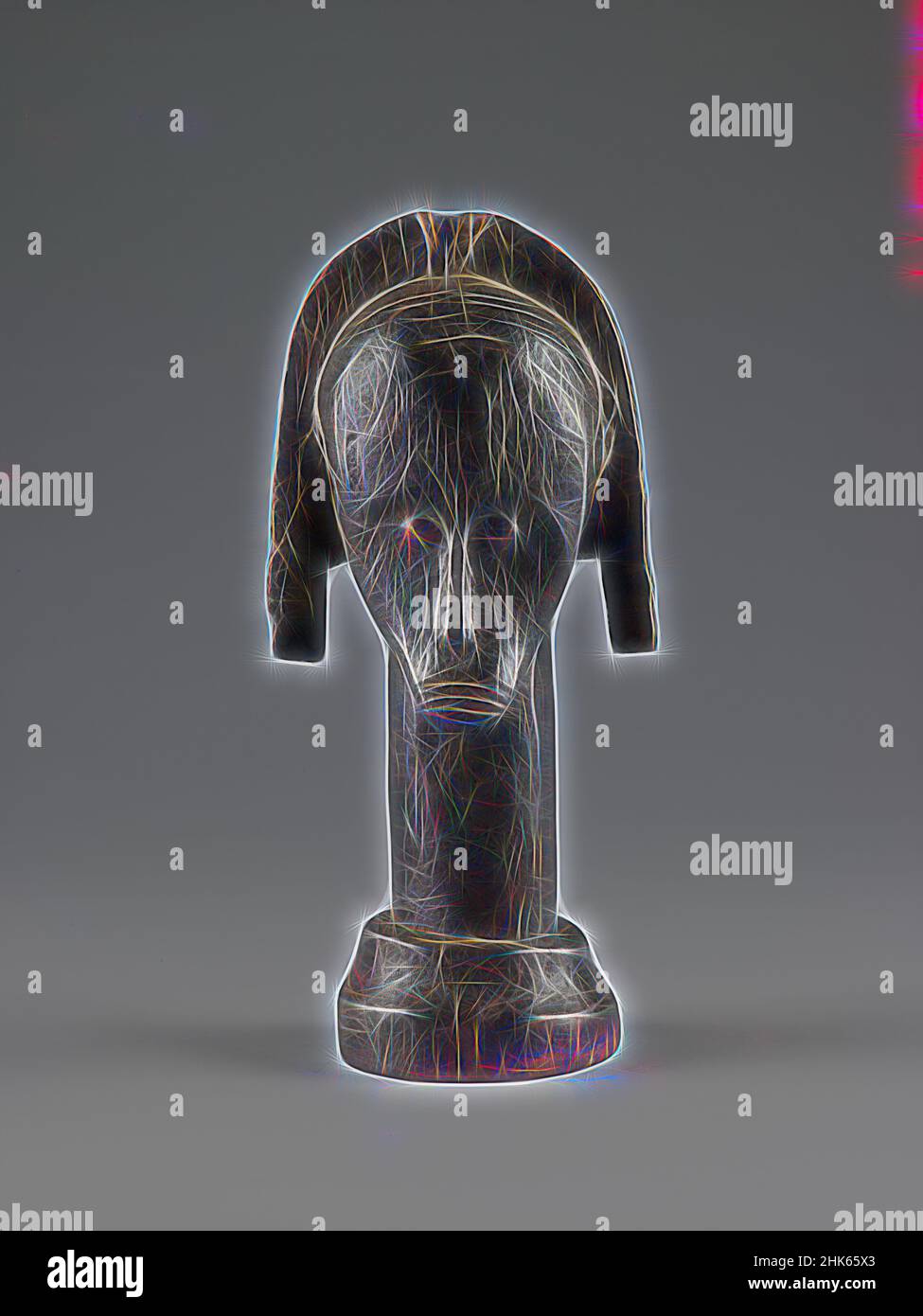 Inspiré par Reliquary Head (angokh nlo byeri), artiste Fang non ...