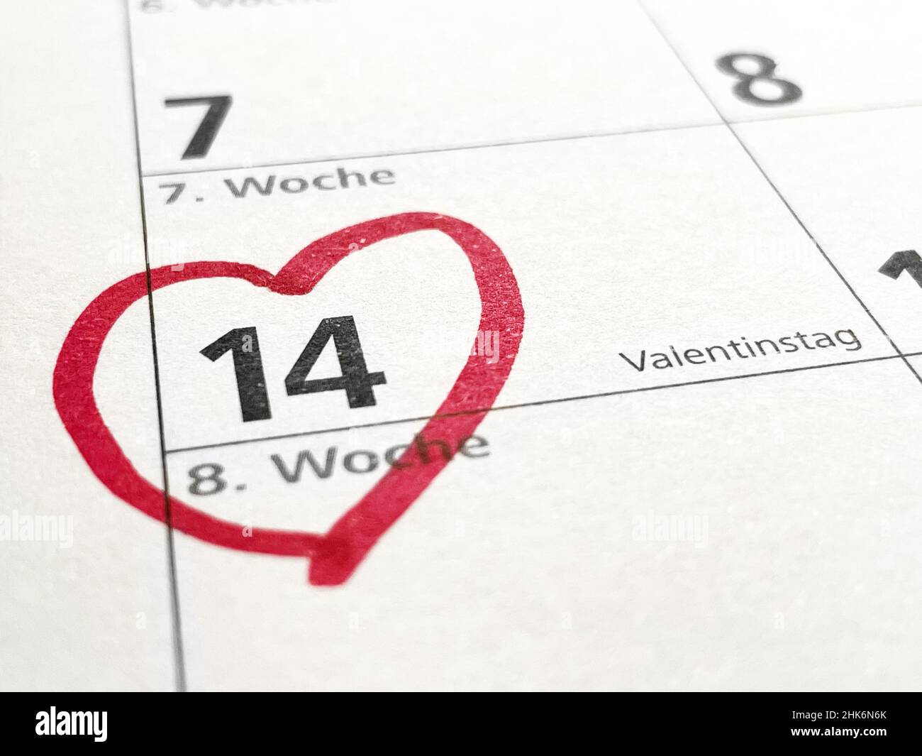 Calendrier allemand 2022 Banque de photographies et d’images à haute ...