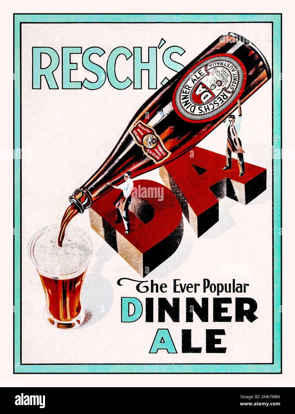 Affiche publicitaire bière Banque de photographies et d’images à haute ...