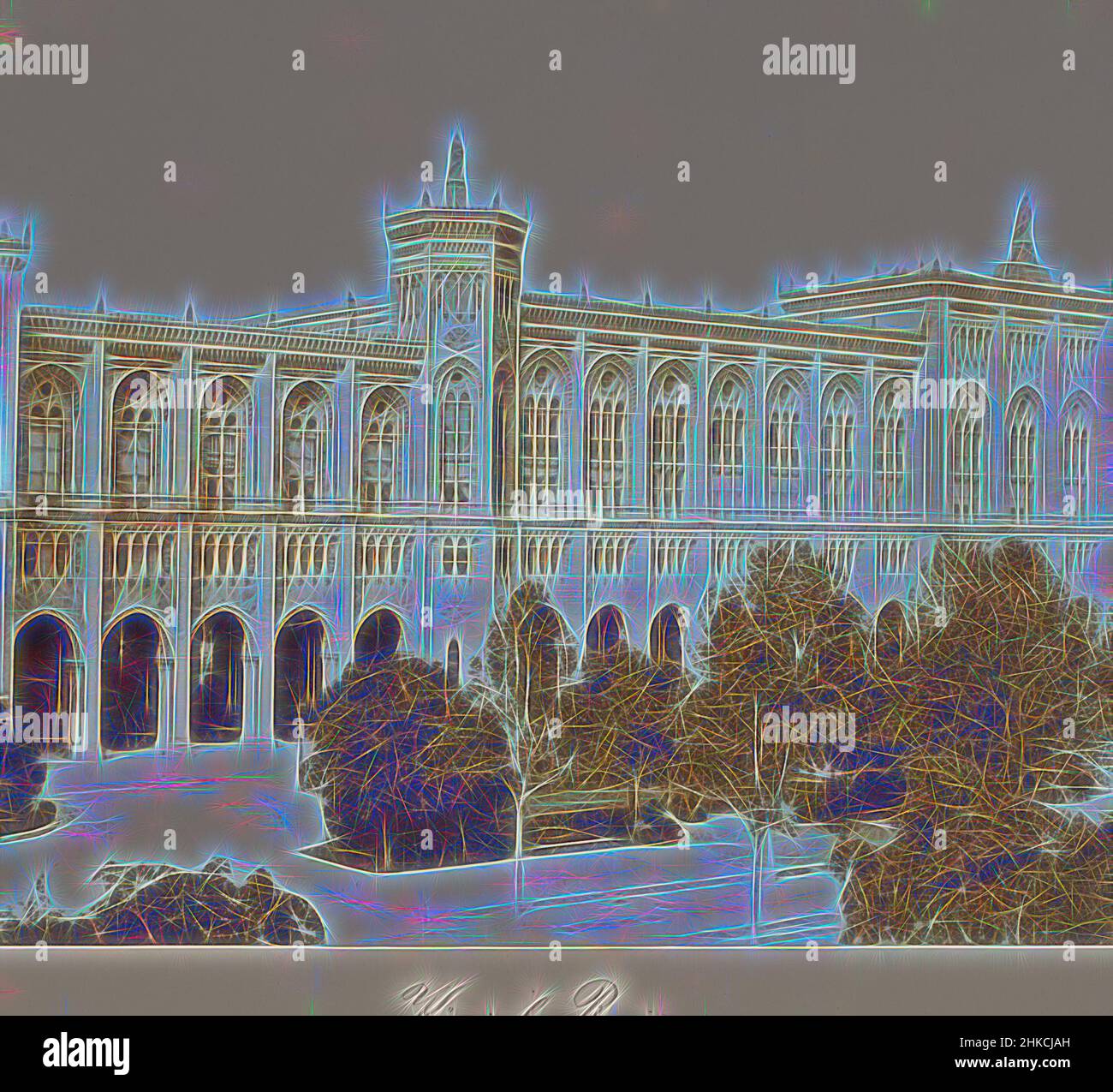 Royal historicisant rundbogenstil Banque de photographies et d’images à ...