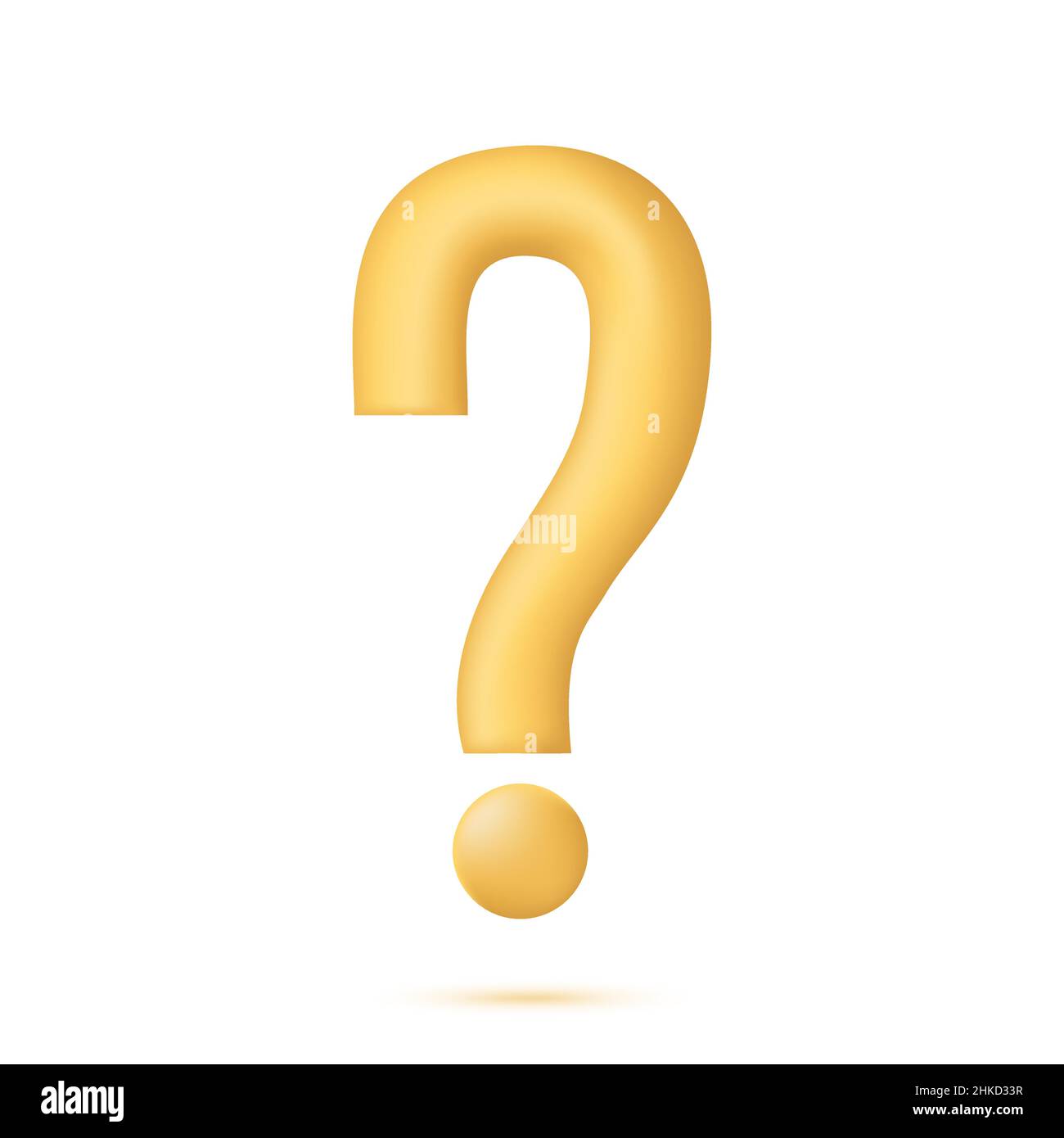 Signe de point d'interrogation Banque d'images vectorielles - Alamy