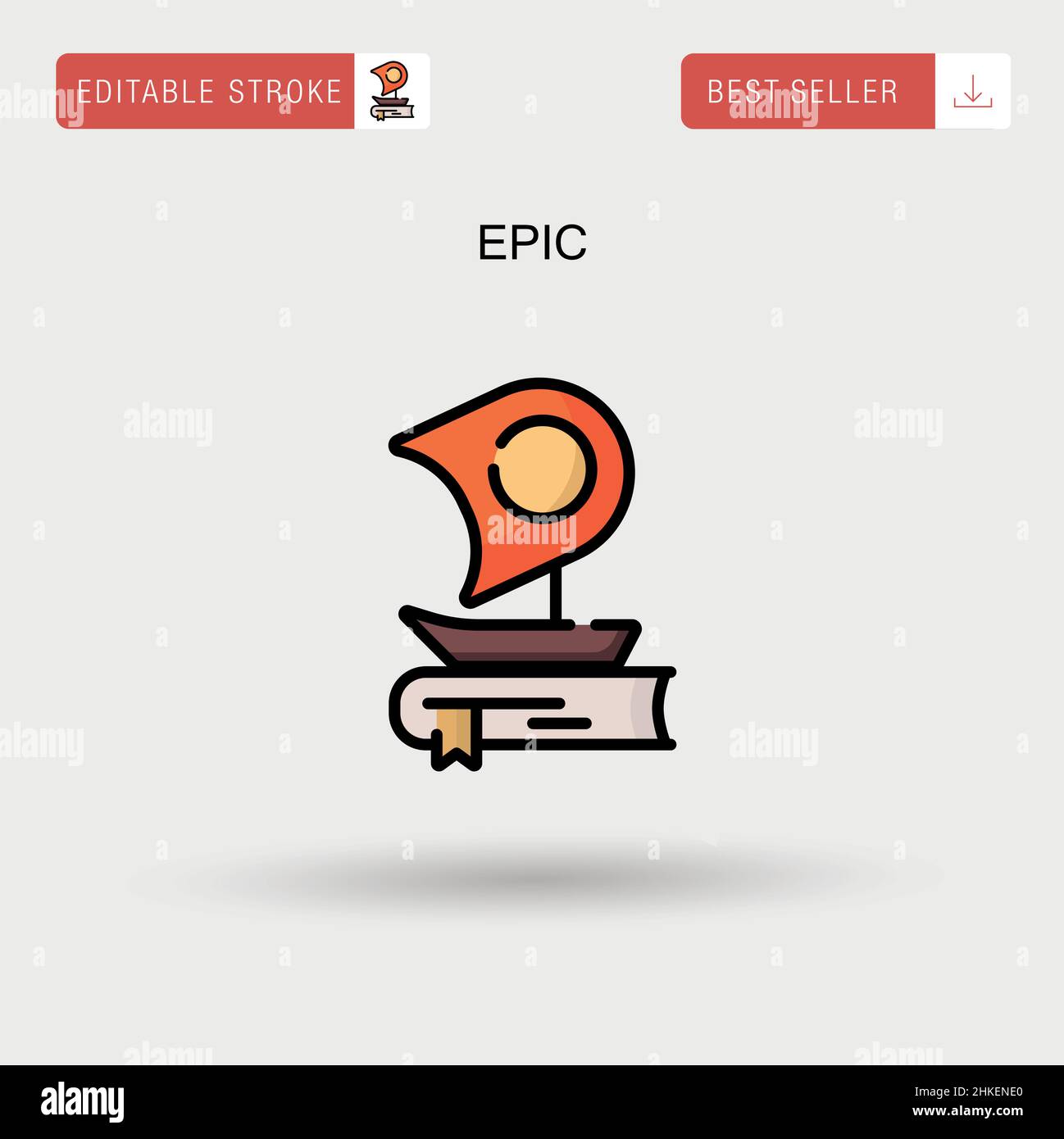 Epic scenery Banque d'images vectorielles - Alamy