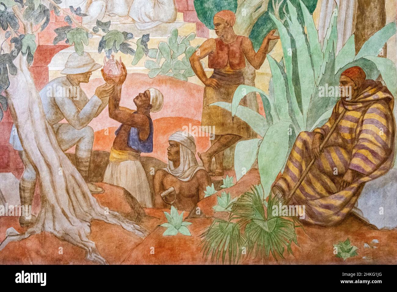 France, Paris, Palais de la porte doré ou Musée National d'Histoire de ...