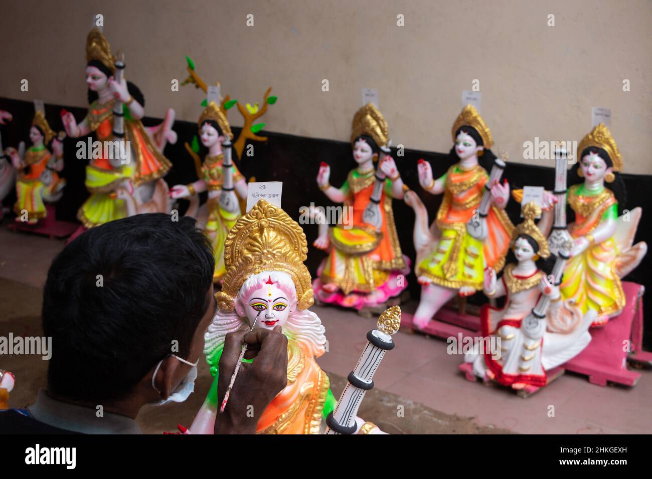 Festival saraswati puja bangladesh Banque de photographies et d’images ...