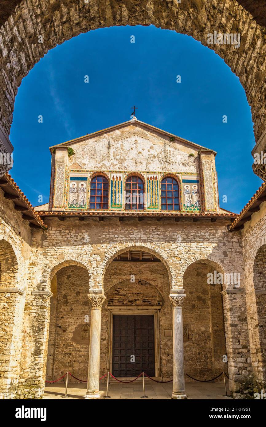 Basilique de porec mosaique Banque de photographies et d’images à haute ...