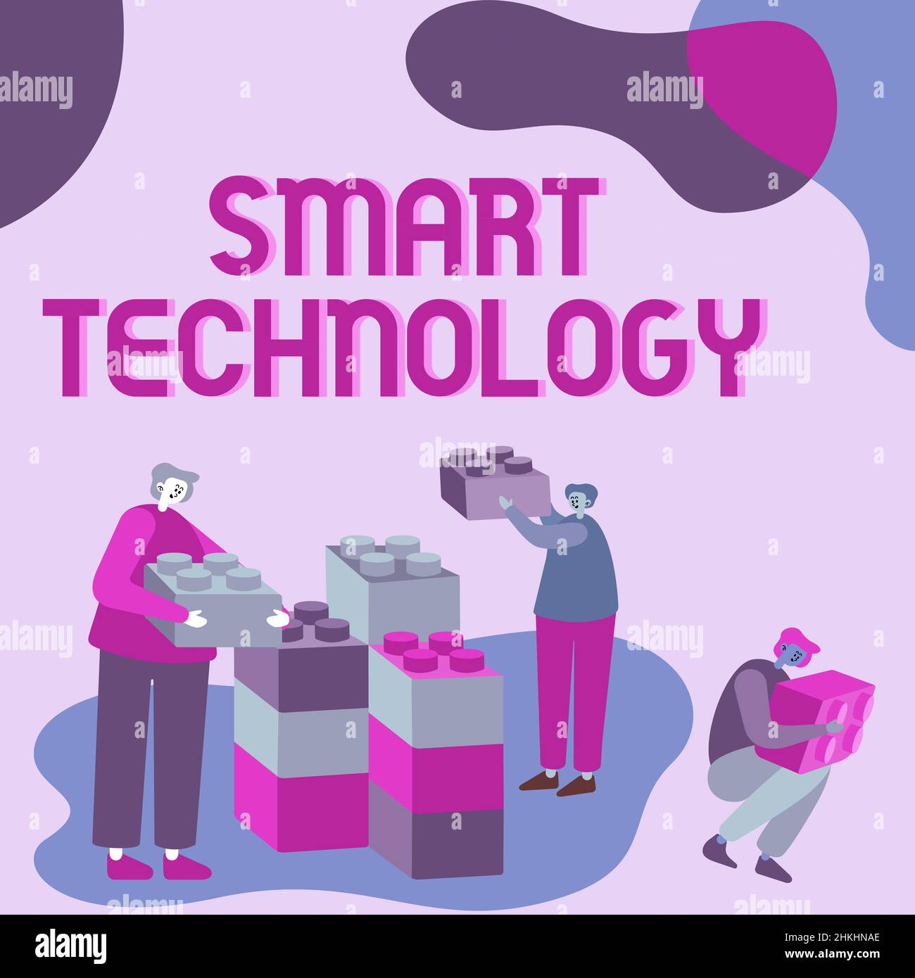 Enseigne à écriture manuelle Smart Technology. Présentation d ...