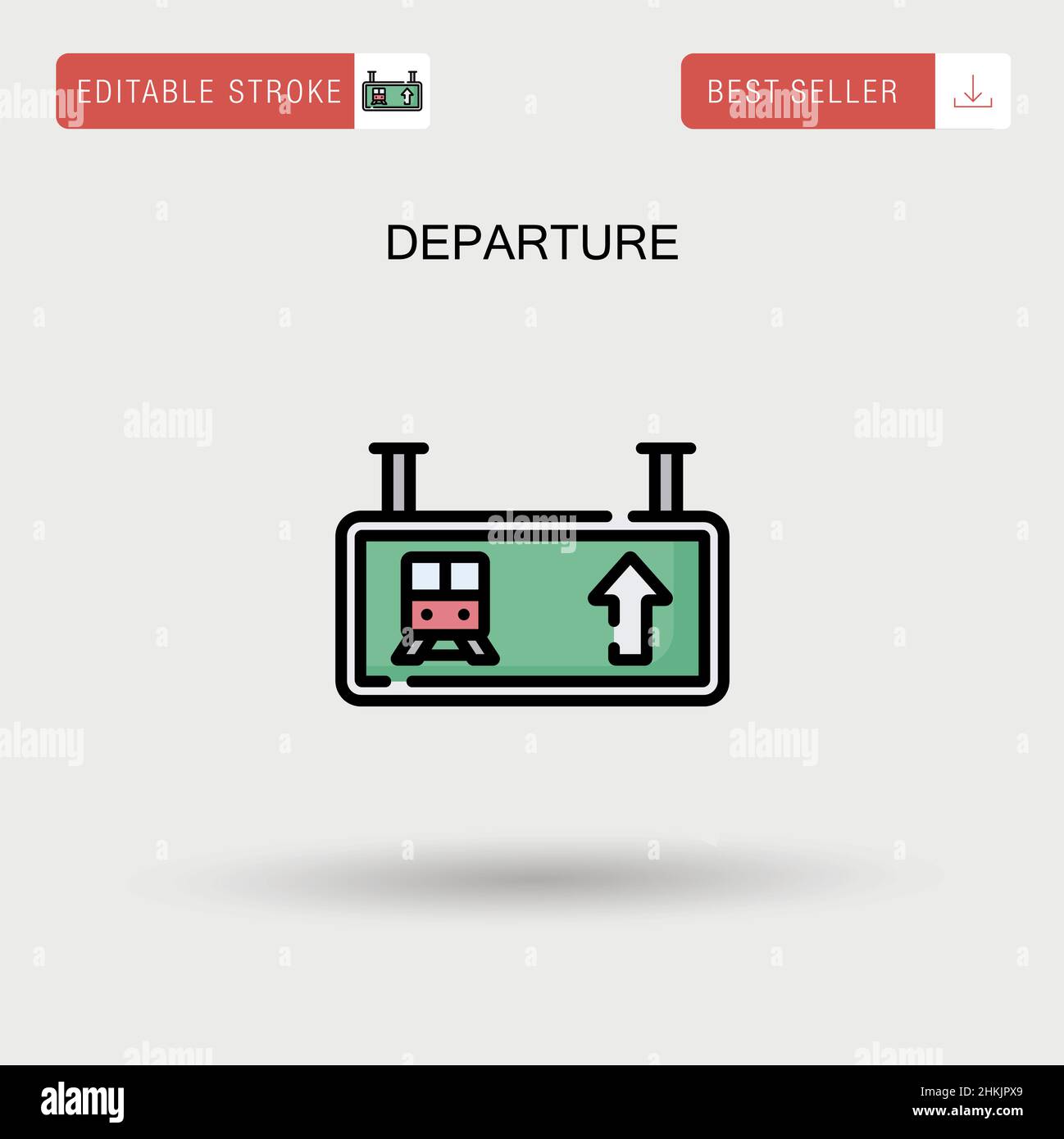 Departure board railway Banque d'images vectorielles - Alamy