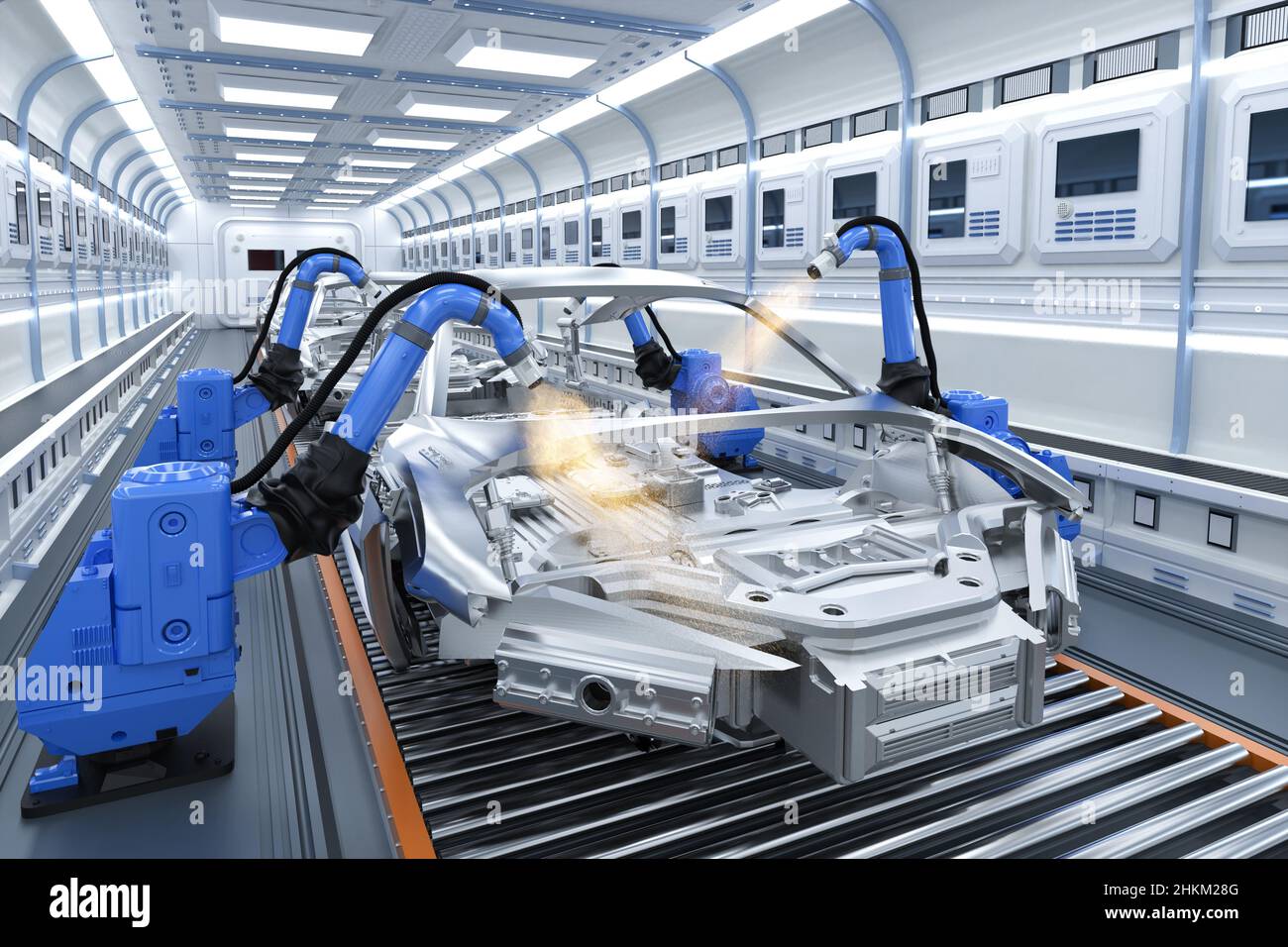Robot laque Banque de photographies et d’images à haute résolution - Alamy