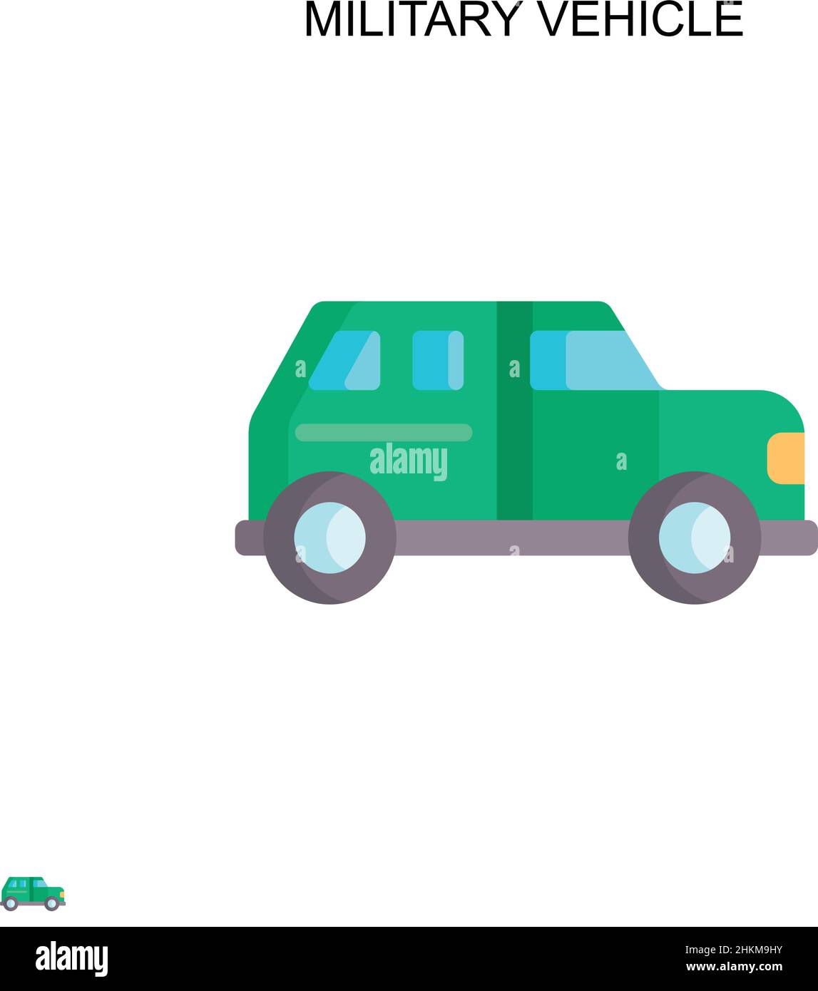 Camion militaire Banque d'images vectorielles - Alamy