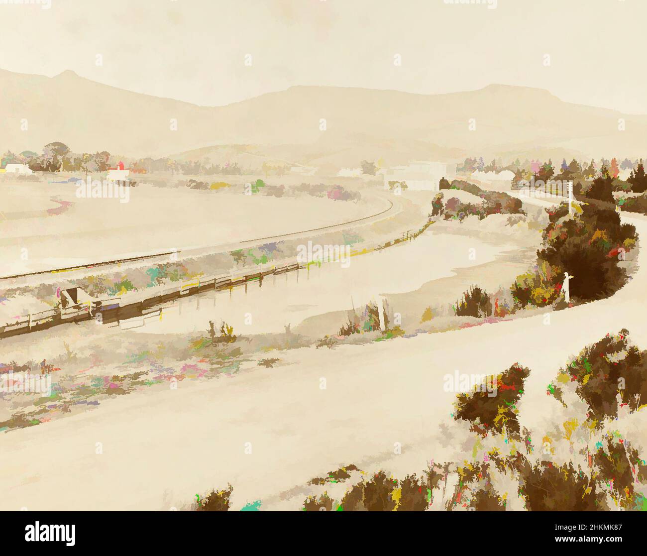 Art inspiré par Waitati (Blueskin), studio Burton Brothers, studio de ...