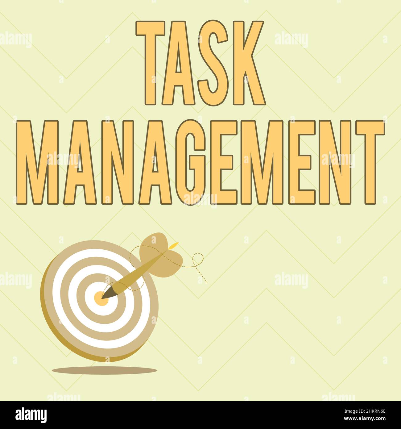 Inspiration montrant Sign Task Management. Mot écrit sur le processus ...