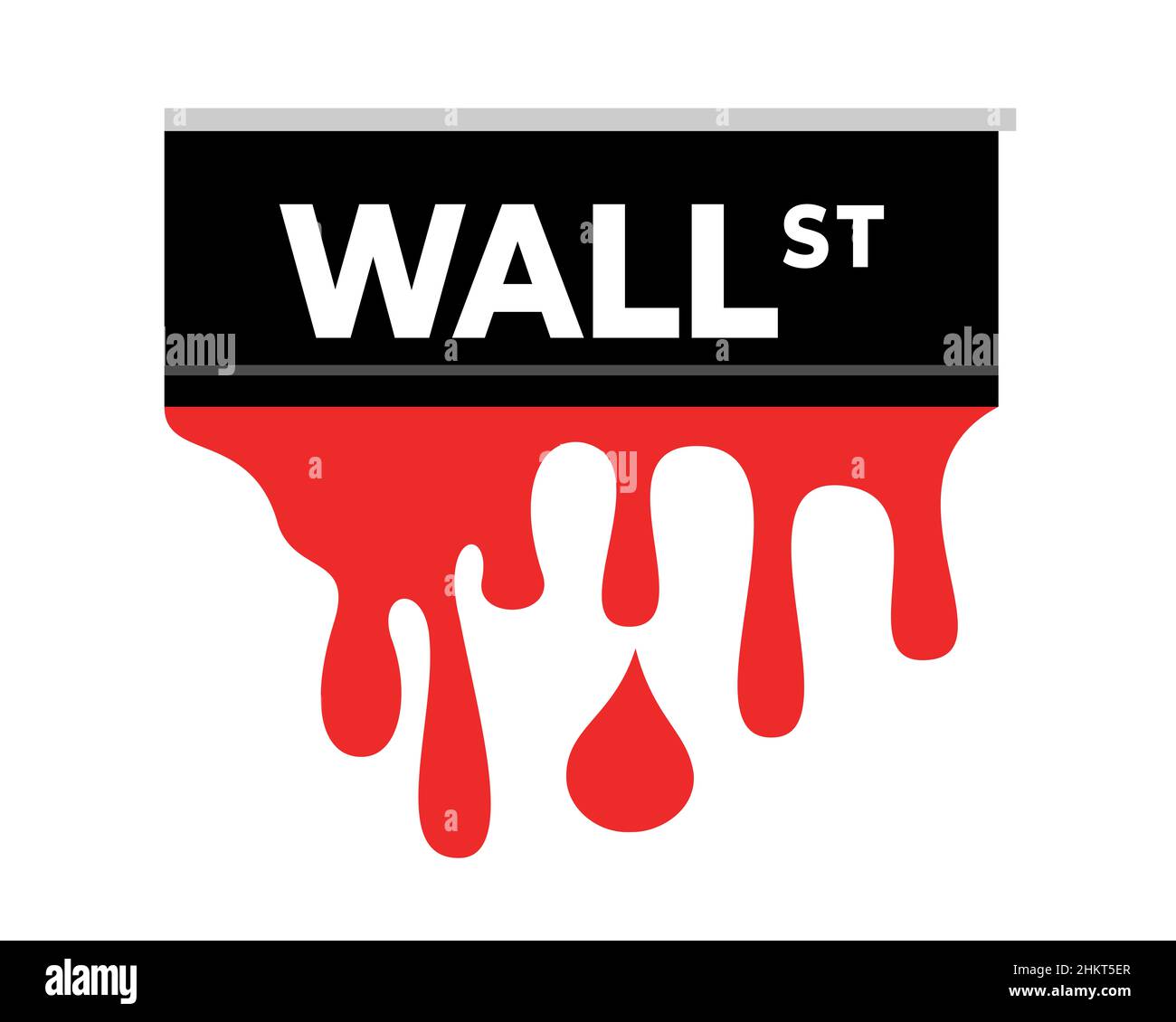Métaphore de wall street crash Banque de photographies et d’images à ...