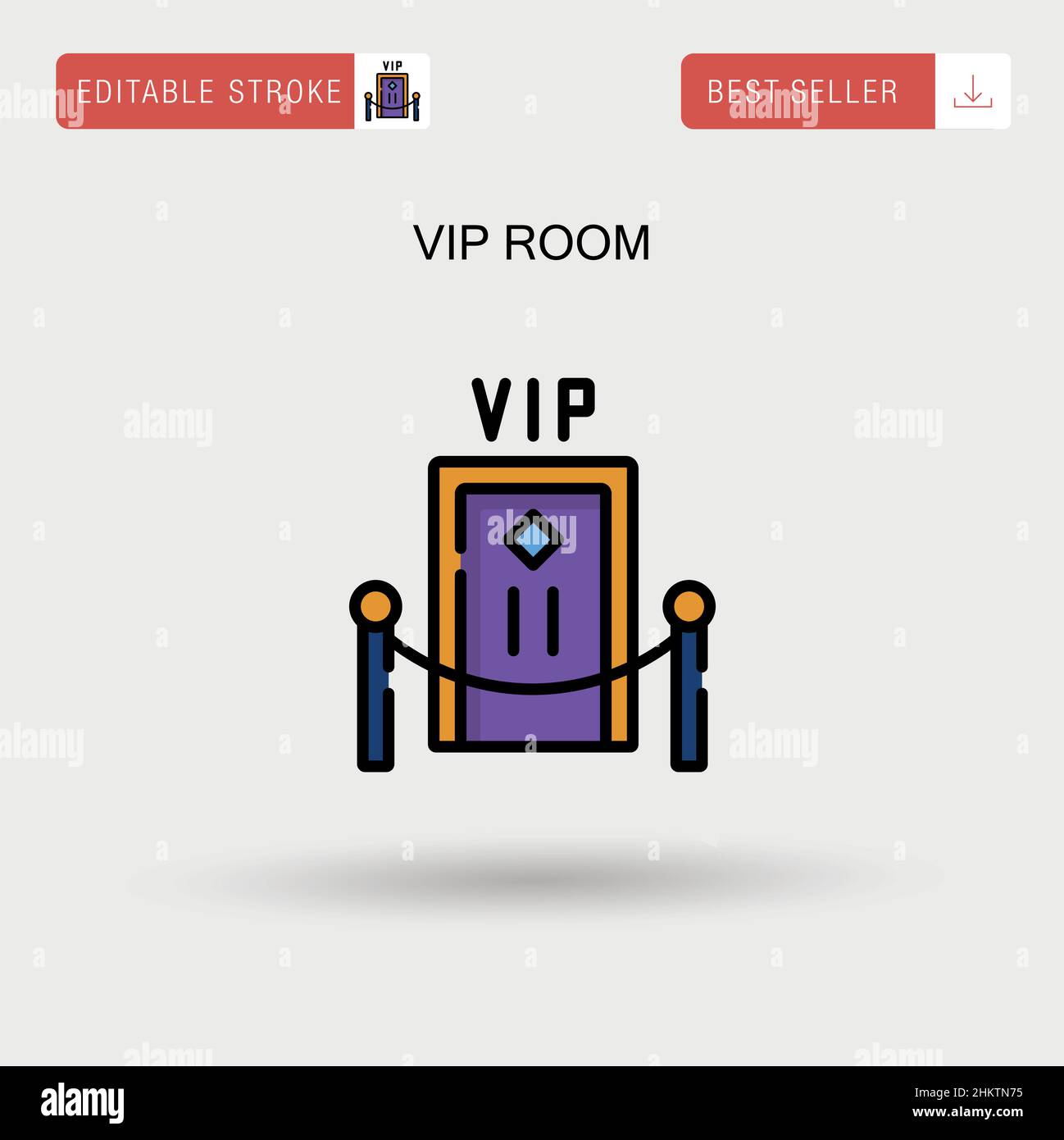 Vip room Banque d'images vectorielles - Alamy