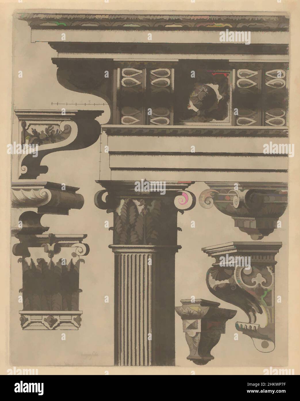 Entablement composite Banque de photographies et d’images à haute ...