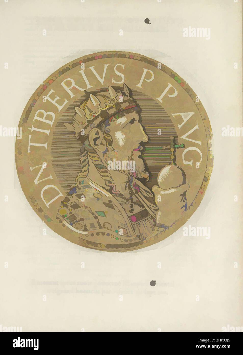 Art inspiré par Portrait de l'empereur Tiberius II Constantine, les ...