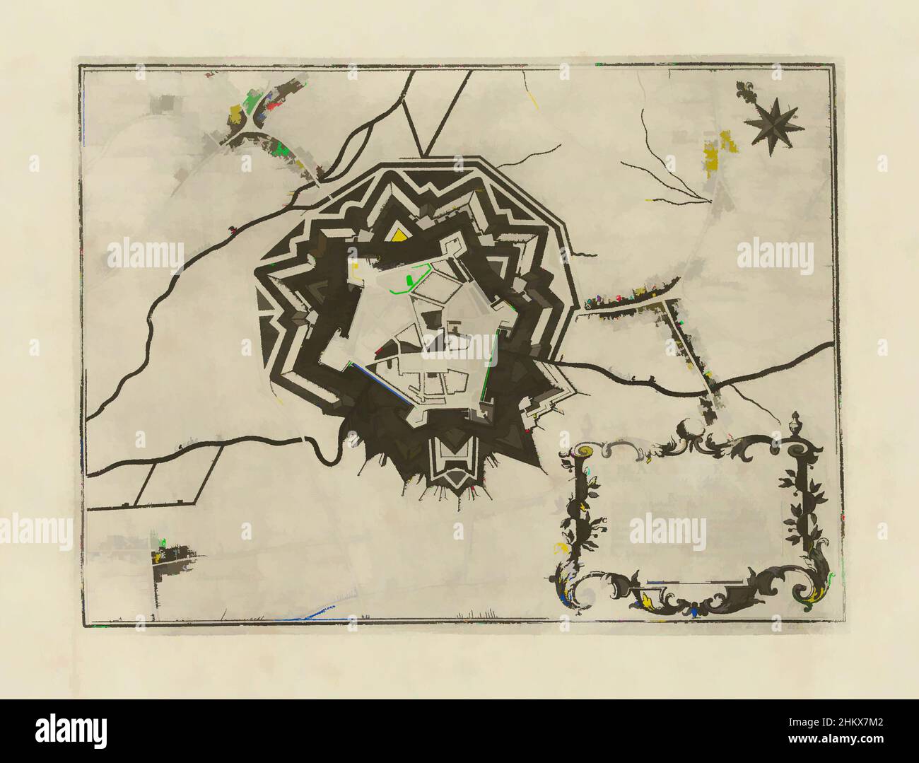 Le plan de hesdin Banque de photographies et d’images à haute ...