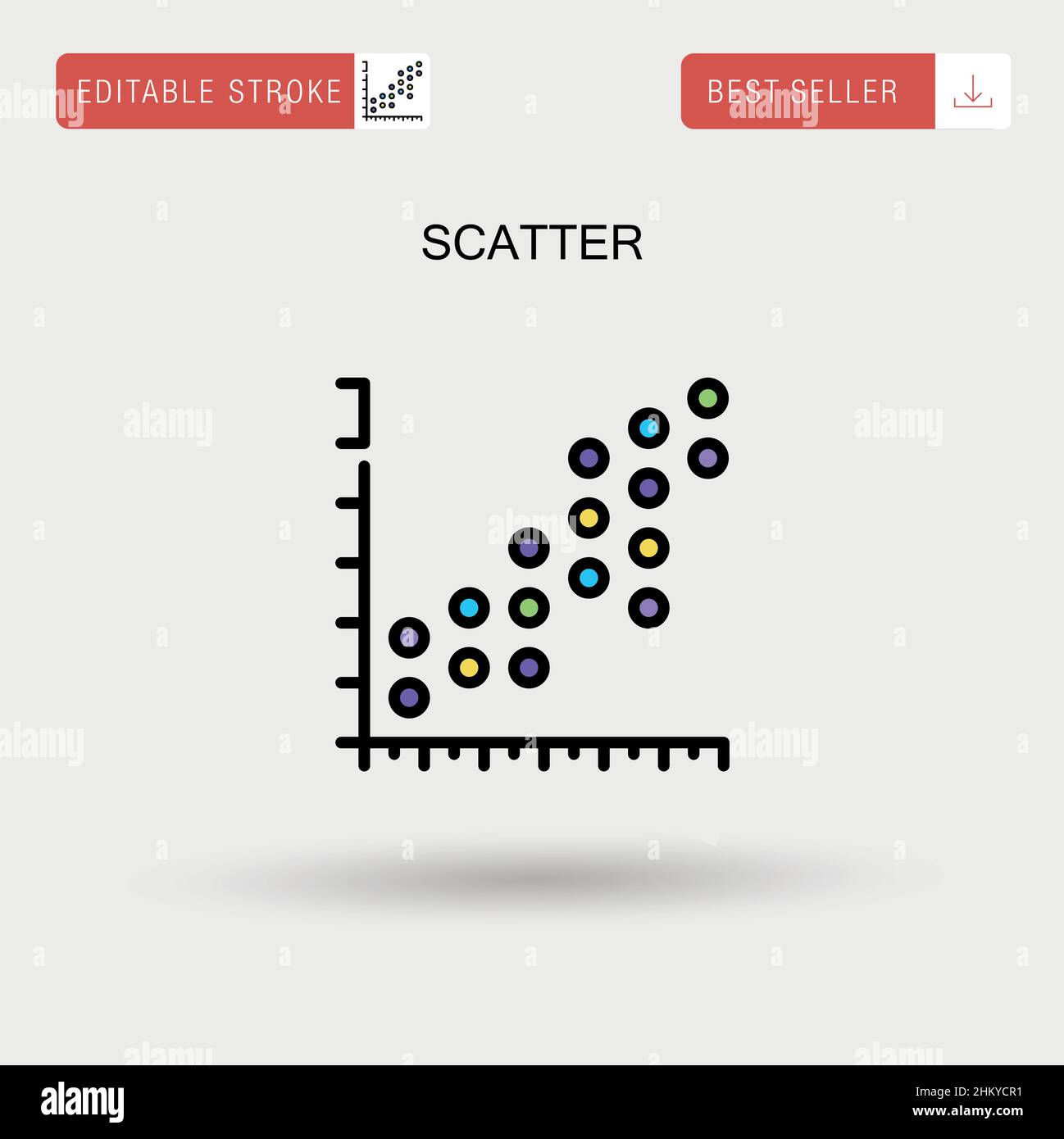 Scatter plot Banque de photographies et d’images à haute résolution - Alamy
