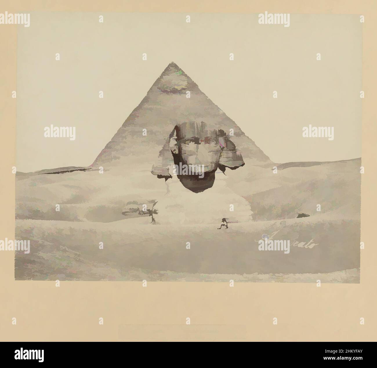 Egypte cairo pyramids sphinx Banque d'image et photos - Alamy