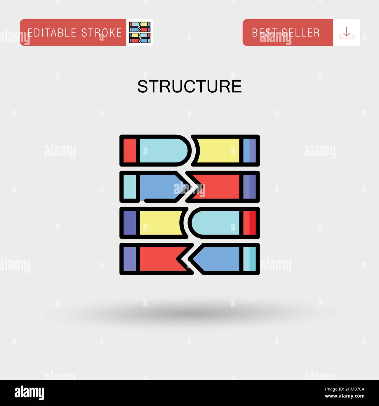 Structure ancienne structure moderne Banque d'images vectorielles - Alamy