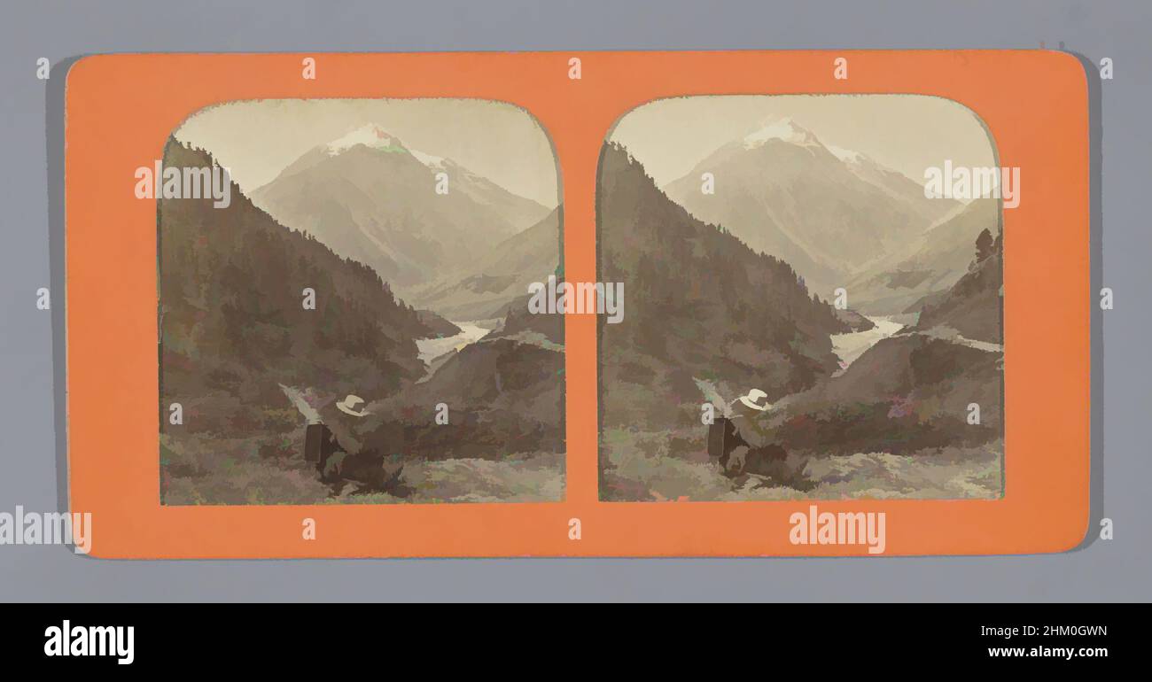 Art inspiré par la vue du Talleitspitze et de l'Ötztal, le ...