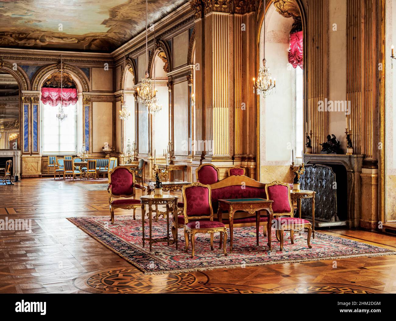 Stockholm palace interior Banque de photographies et d’images à haute ...