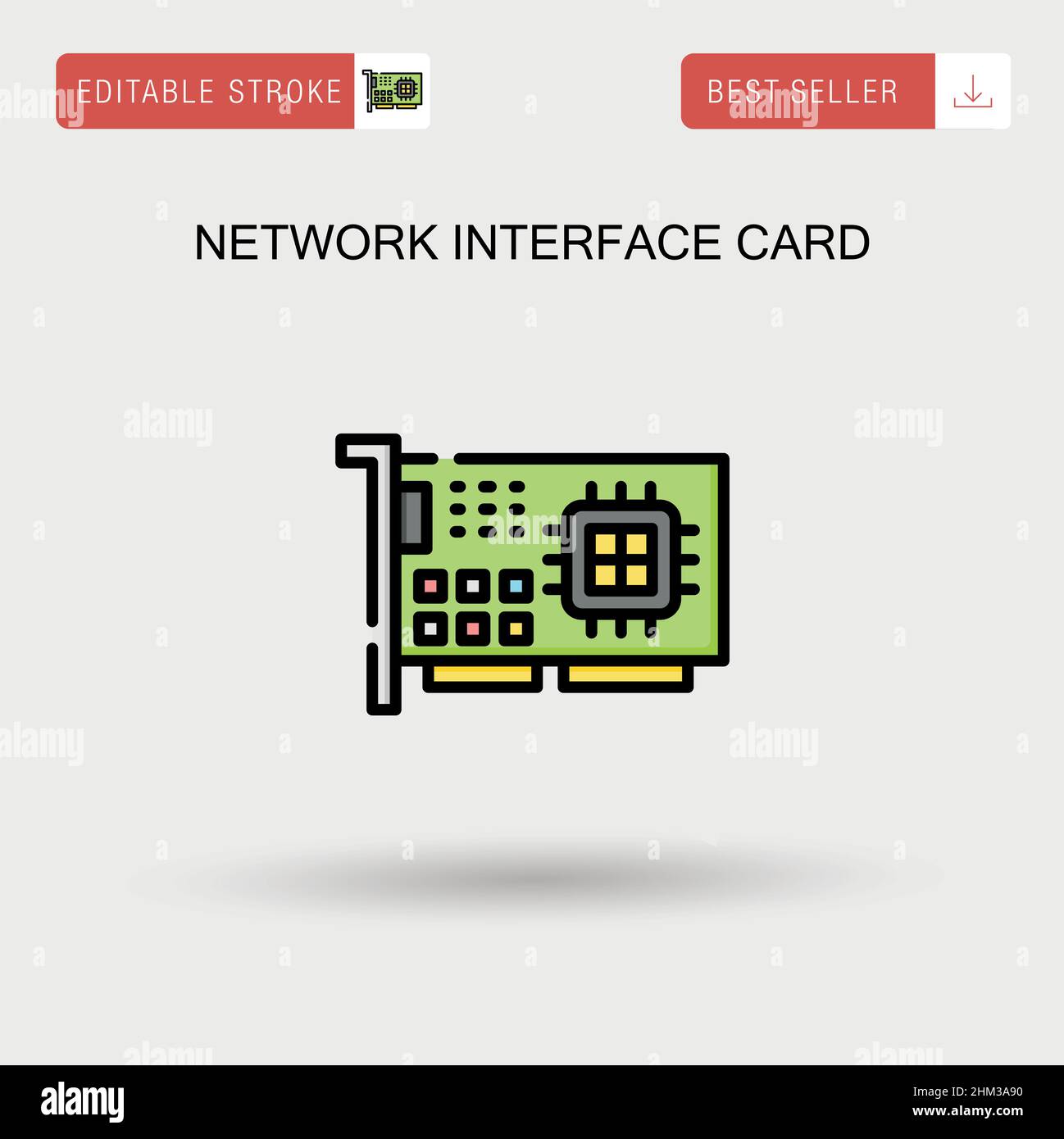 Carte ethernet Banque d'images vectorielles - Alamy