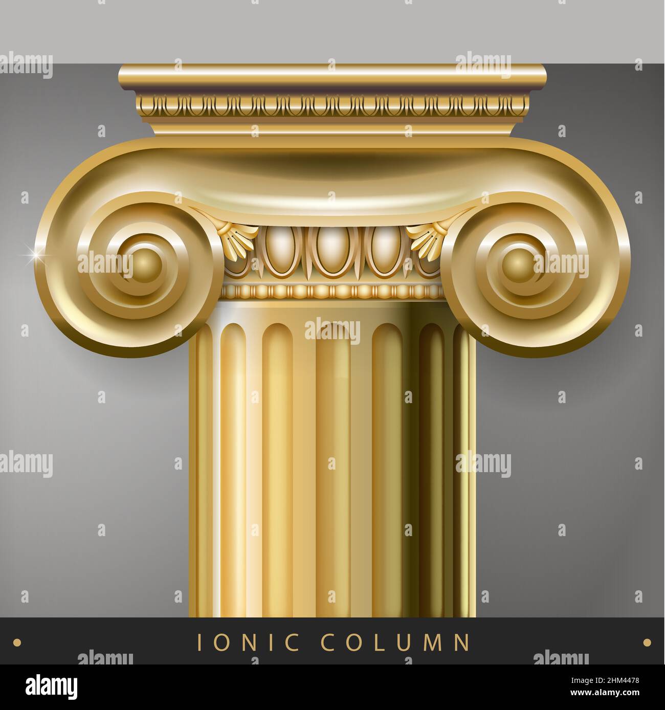Colonne corinthienne baroque Banque d'images vectorielles - Alamy