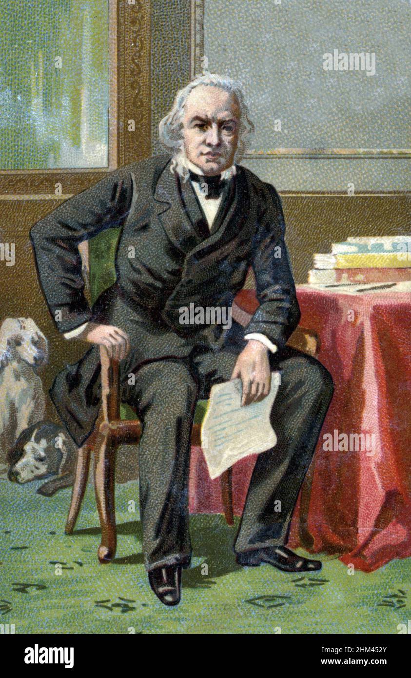Portrait du médecin Claude Bernard (1813-1878) (physiologiste français ...