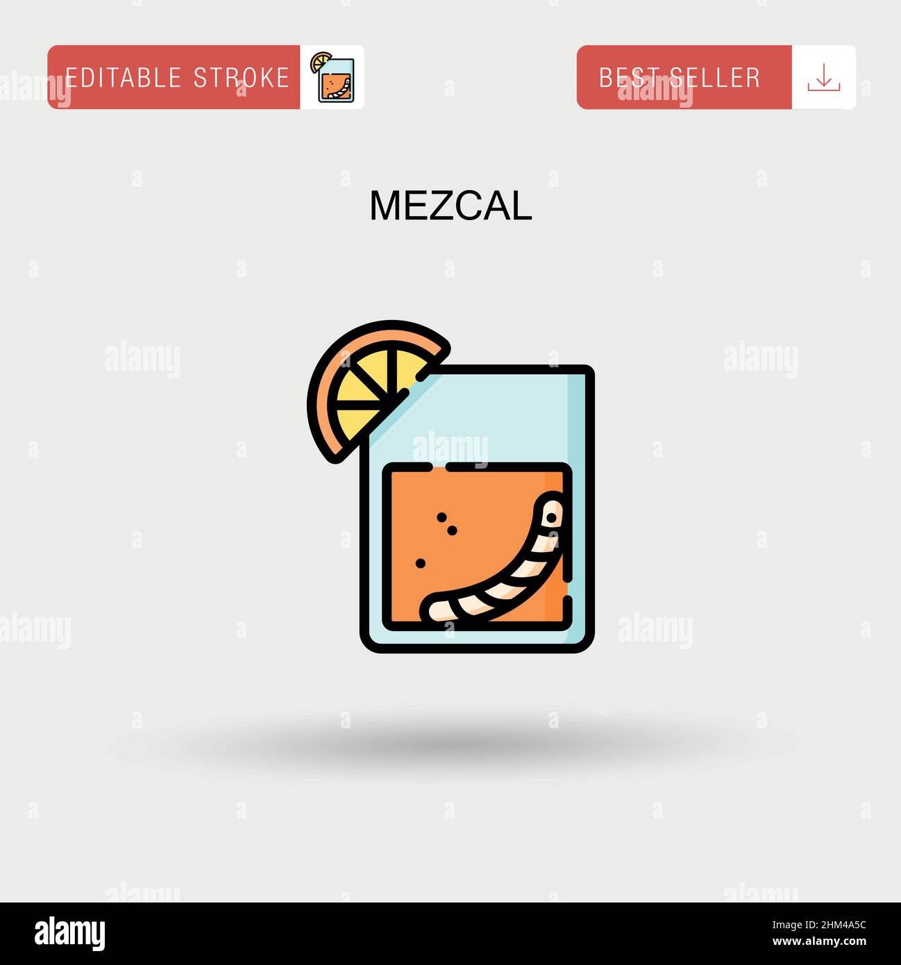 Mezcal agave oaxaca Banque d'images vectorielles - Alamy