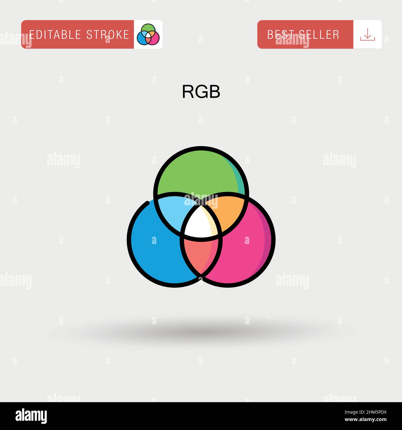 Rgb conduit Banque d'images vectorielles - Alamy