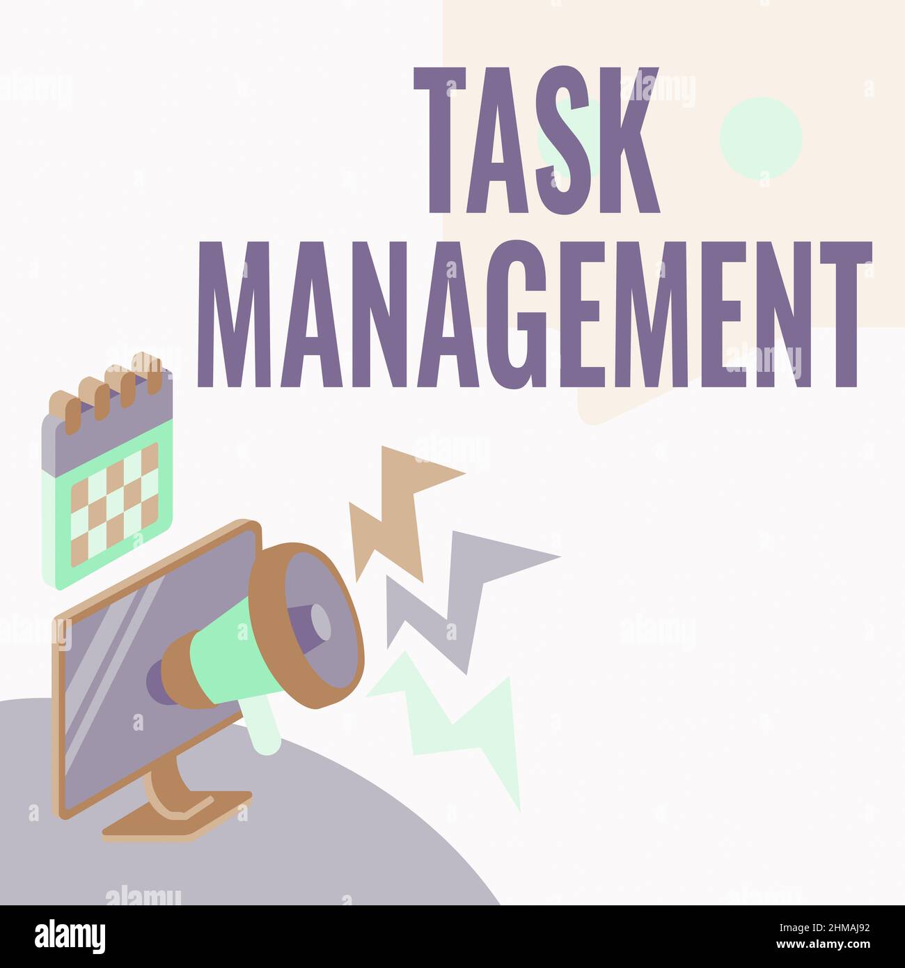 Inspiration montrant Sign Task Management. Photo conceptuelle processus ...