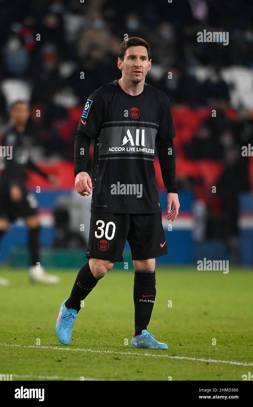 PSG - Reims Lionel Messi lors du match entre PSG et Stade de Reims au ...