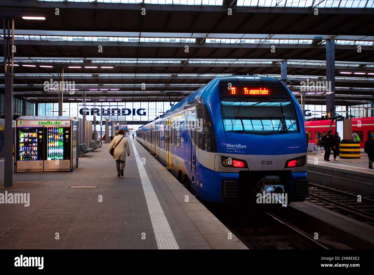 Gare ferroviaire munchen hauptbahnhof Banque de photographies et d ...