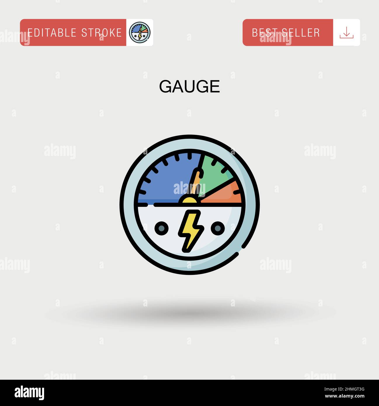 Jauge Banque d'images vectorielles - Alamy