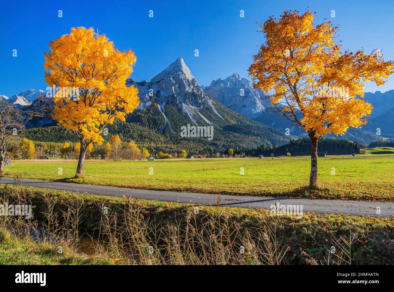 Paysages naturels et paysages pastoraux autriche Banque de ...