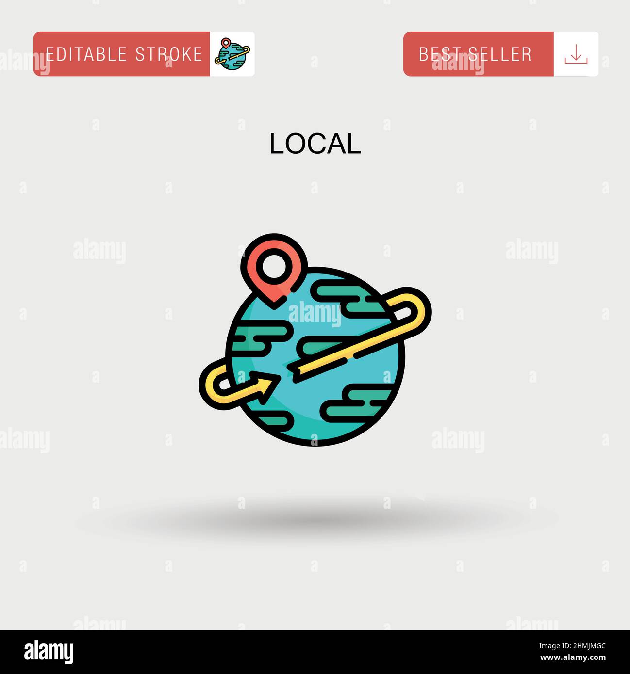 Petit local Banque d'images vectorielles - Alamy