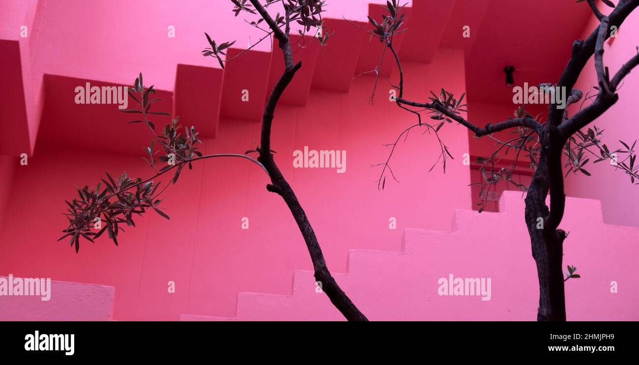 Muralla roja calpe Banque de photographies et d’images à haute ...