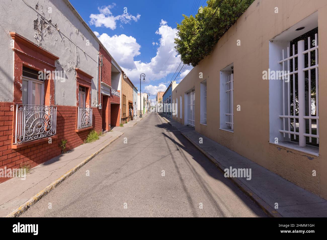 Centre du Mexique, églises catholiques Aguascalientes, rues colorées et ...